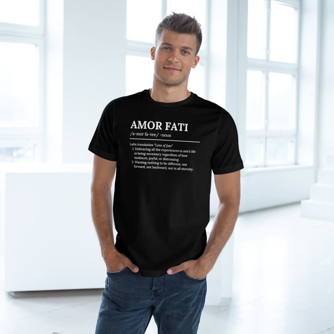 Amor Fati Definition Unisex Softstyle T-shirt - Etsy
