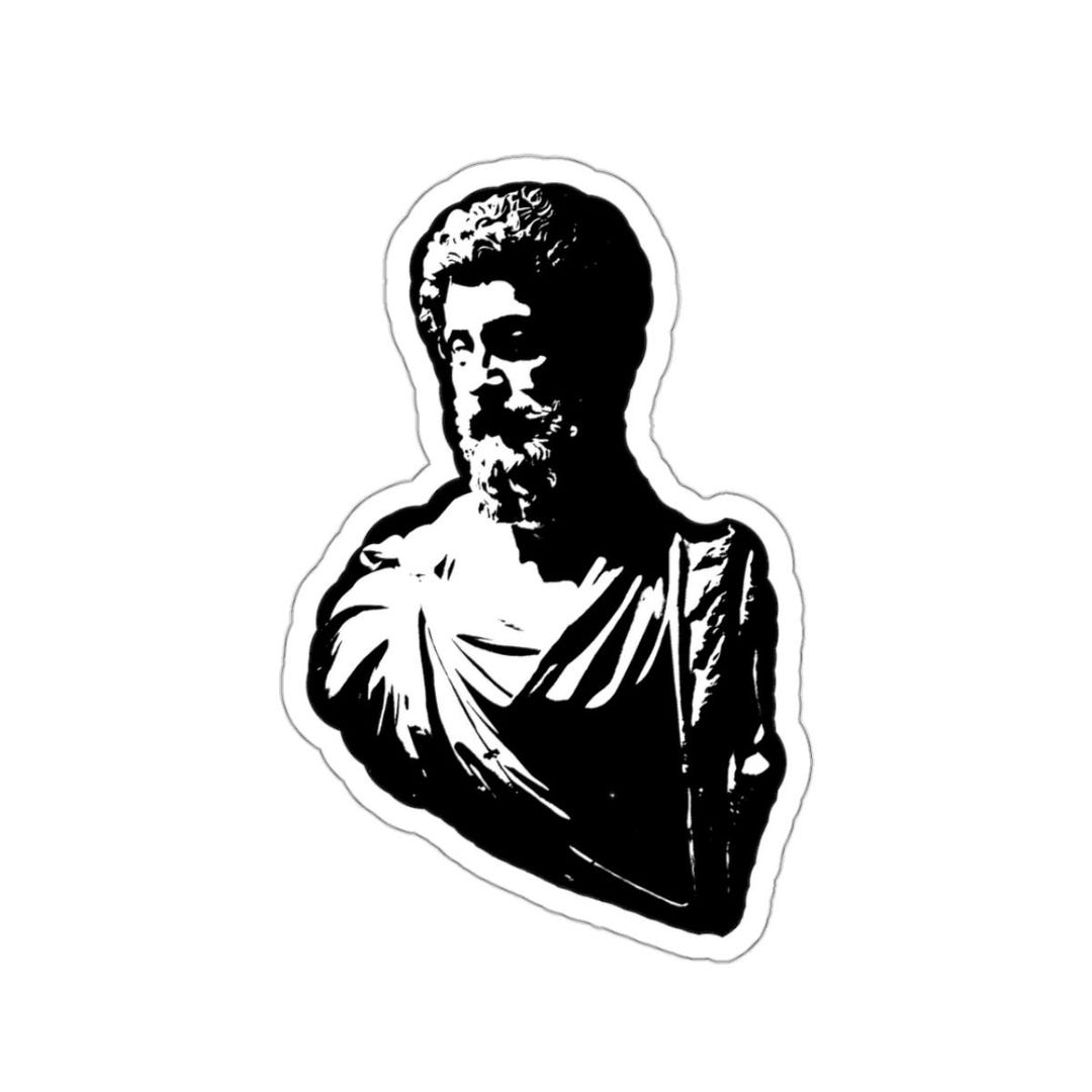 Philosopher King Marcus Aurelius Sticker - Etsy