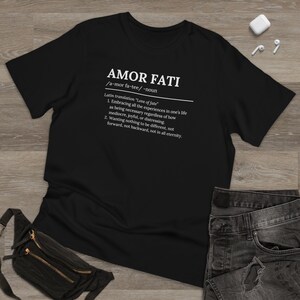 Amor Fati Definition Unisex Softstyle T-shirt - Etsy