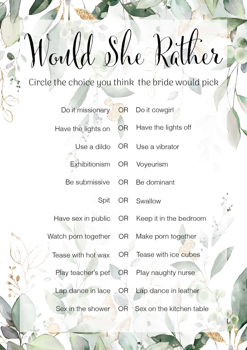 Printable Hen Games, Printable Bachelorette Games, Instant Download ...