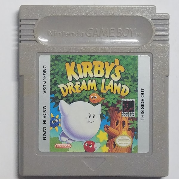Gameboy Kirby Label - Etsy