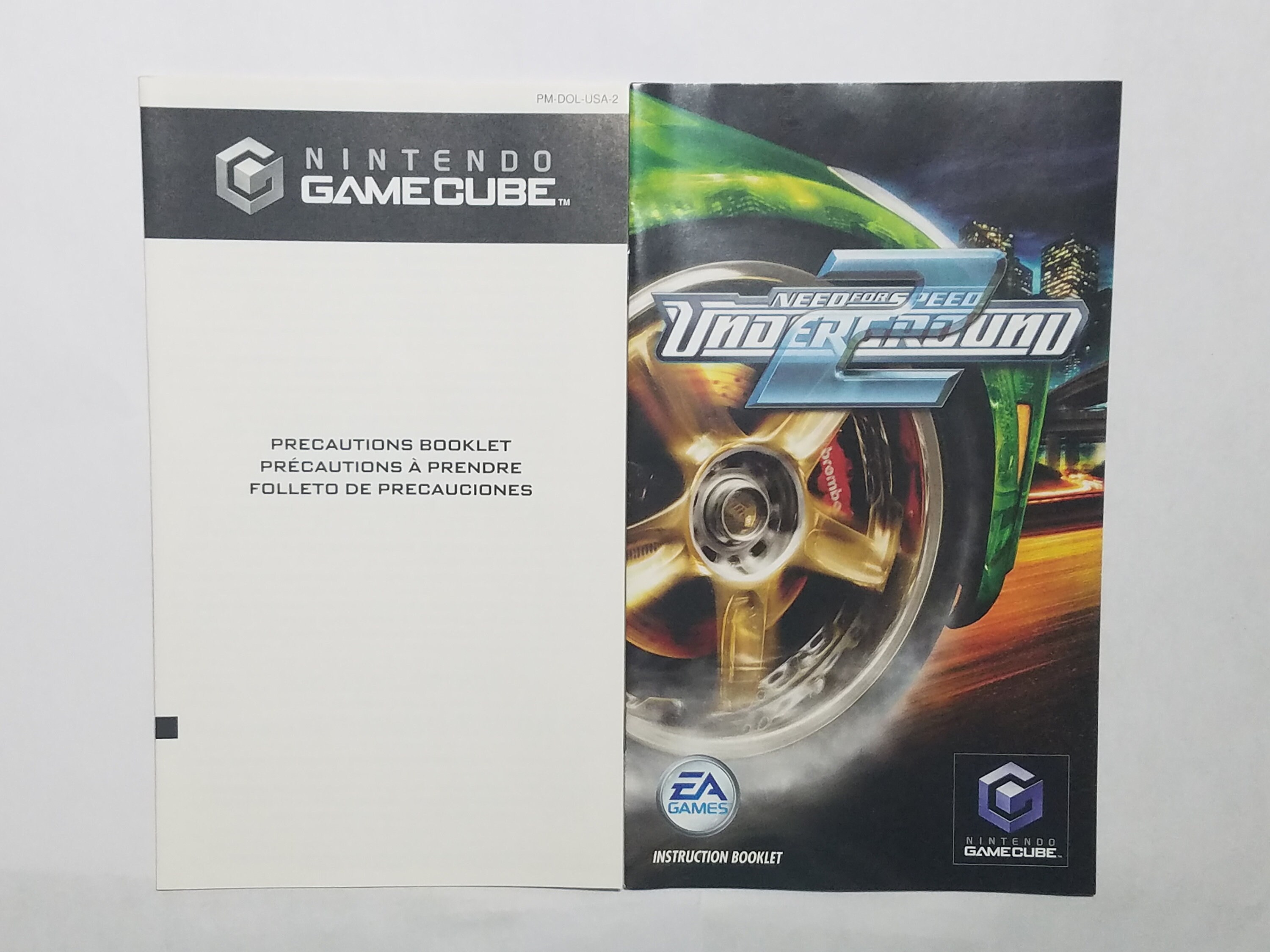 Need for Speed Underground 2 Nintendo Gamecube GC Authentic Video Game ...