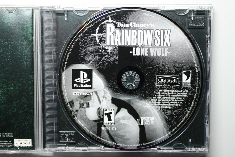 Rainbow Six Lone Wolf Playstation 1 PS1 Complete Tested Working ...