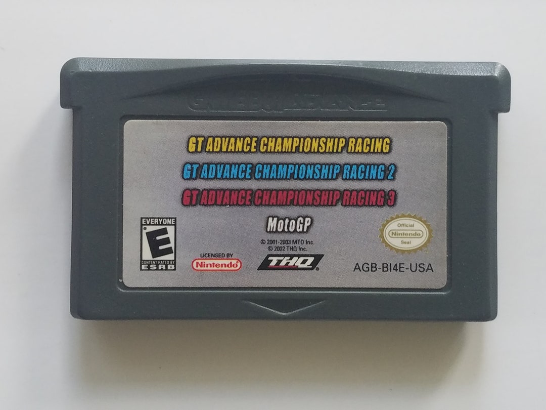 GT Advance Racing Nintendo Game Boy Advance GBA 4-pack - Etsy