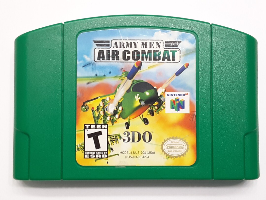 Army Men Air Combat Game Nintendo 64 N64 Authentic Cartridge Oem - Etsy