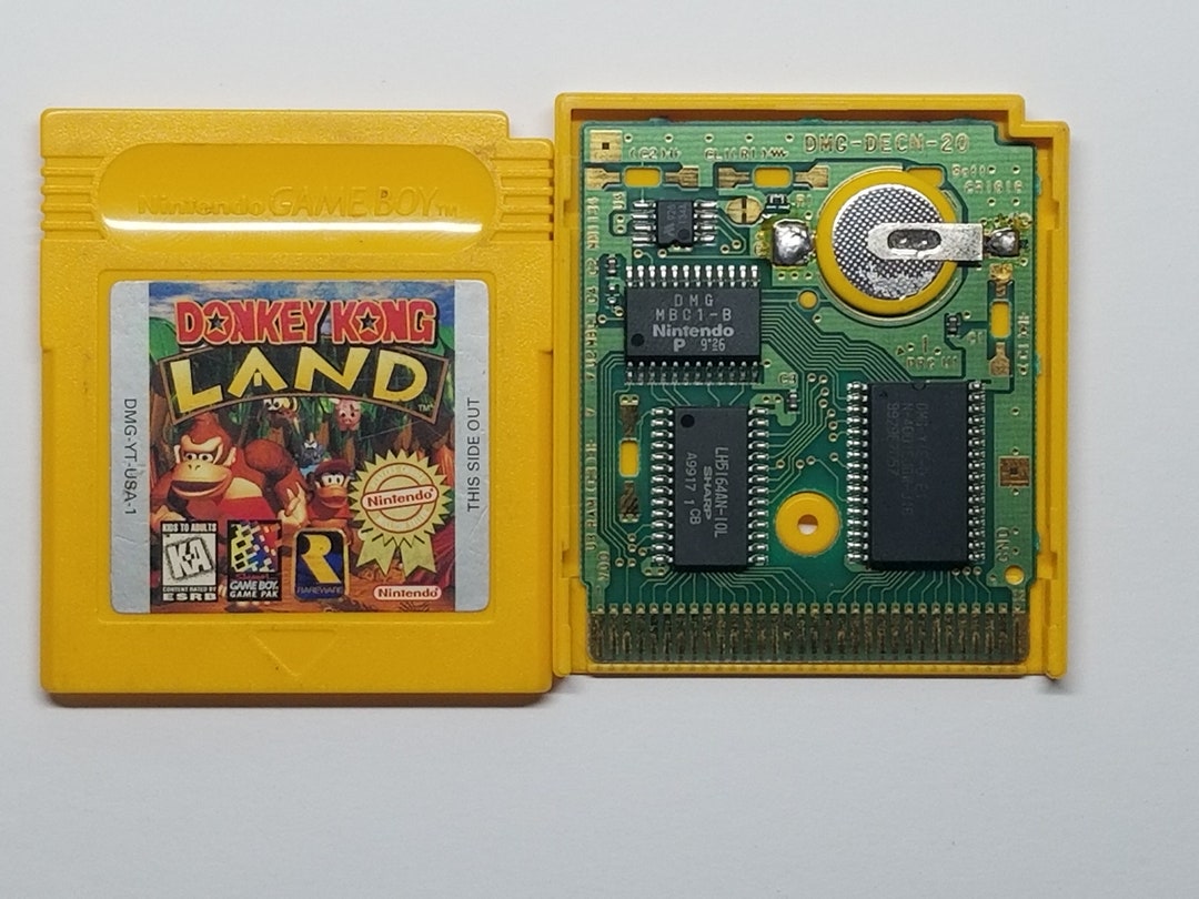 Donkey Kong Land Game Nintendo Game Boy GB Authentic Video Game Tested ...
