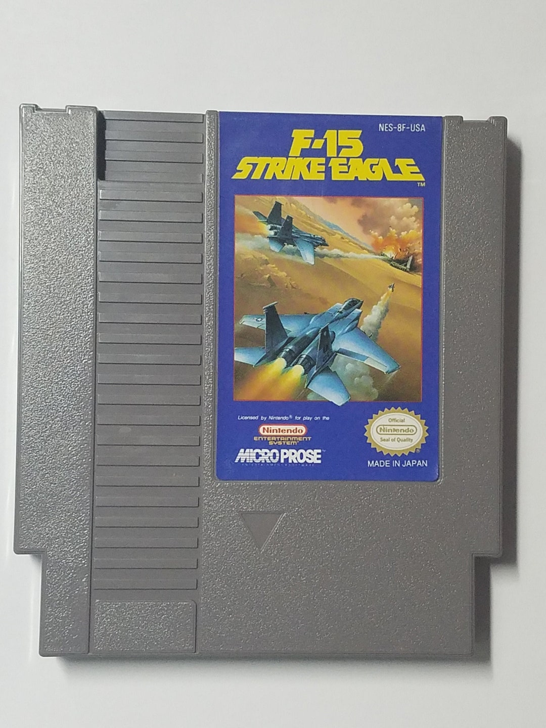 F-15 Strike Eagle Nintendo Entertainment System NES Authentic Video ...
