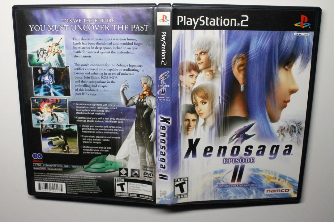 Xenosaga Playstation 2 PS2 Episode 2 II Jenseits Von Gut Authentic ...