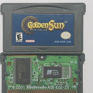 Golden Sun the Lost Age Game Boy Advance GBA CIB Game Complete ...