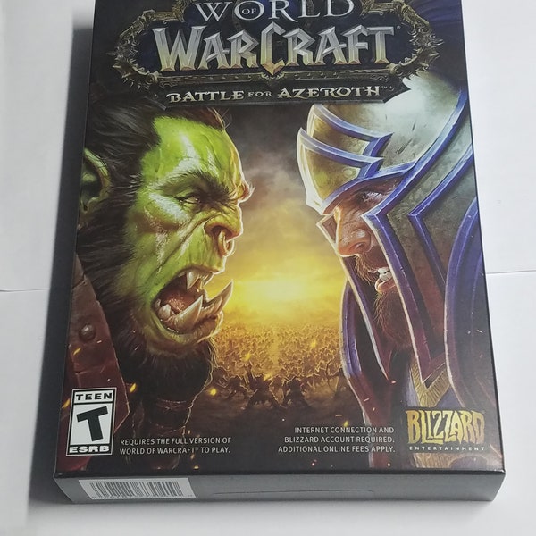 World of Warcraft Box Art - Etsy