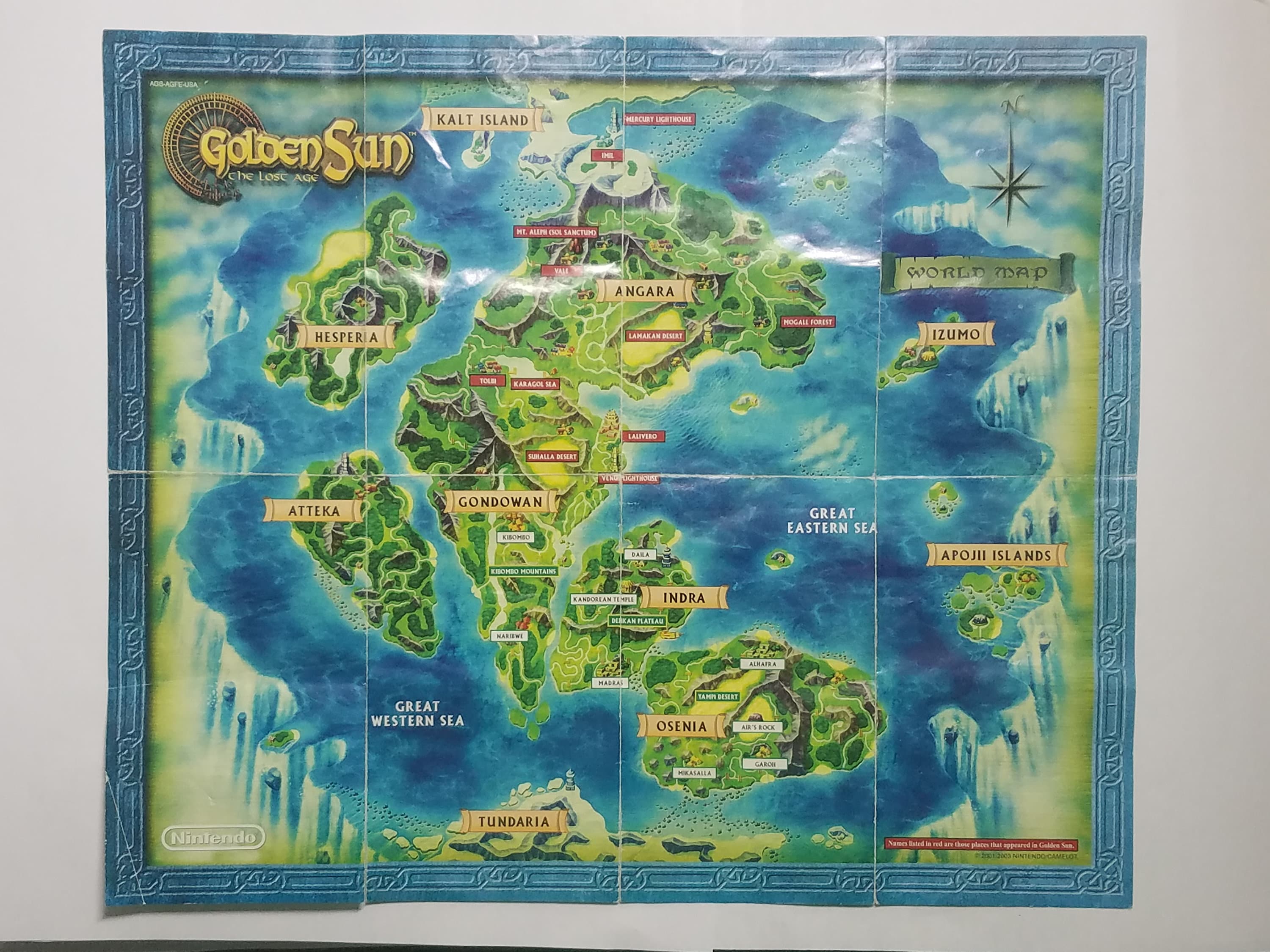 Golden Sun the Lost Age Game Boy Advance GBA CIB Game - Etsy