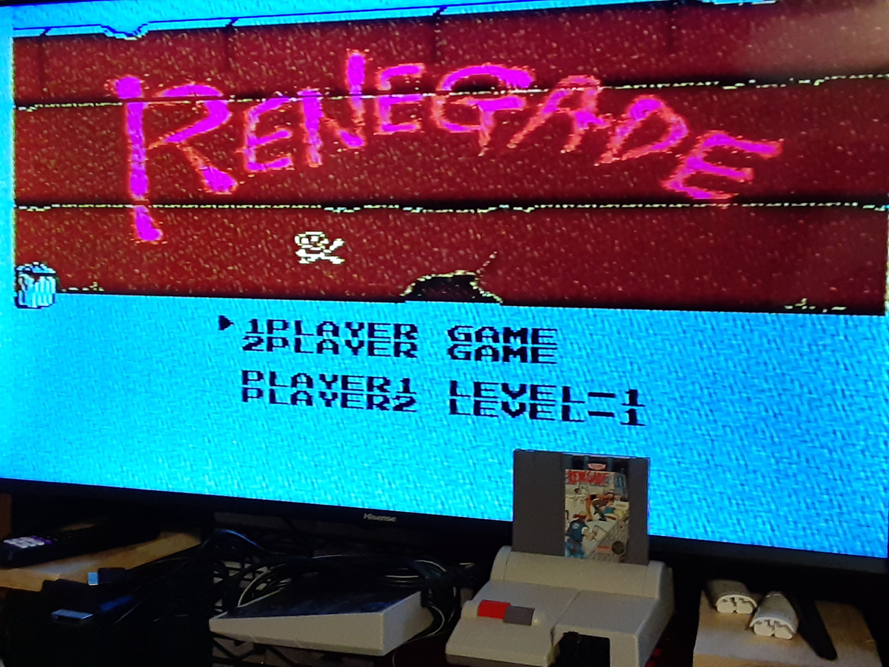 Renegade Nintendo Entertainment System NES Authentic Video - Etsy