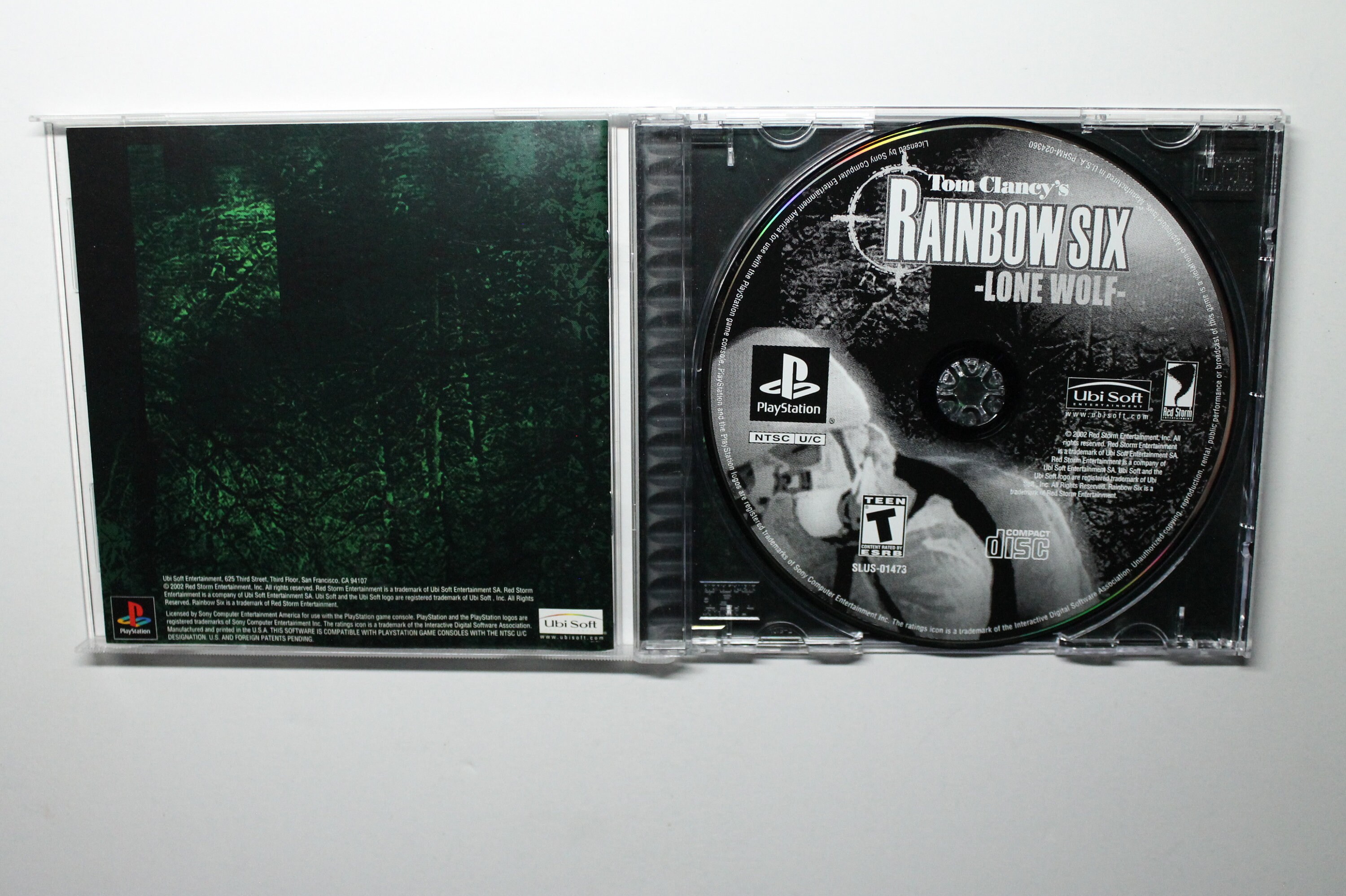 Rainbow Six Lone Wolf Playstation 1 PS1 Complete Tested Working ...