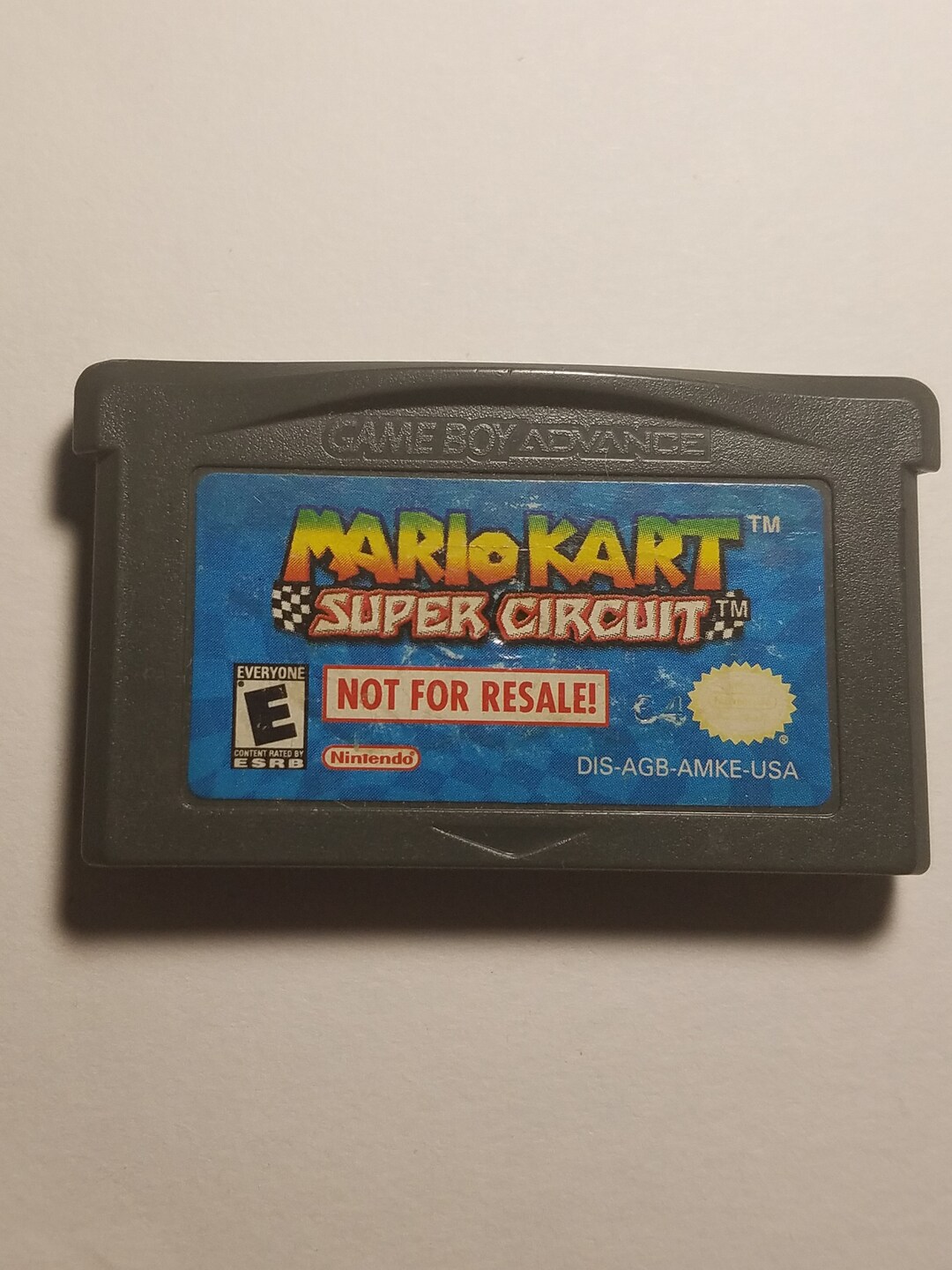 Mario Kart Super Circuit NFR Nintendo Game Boy Advance GBA Authentic ...