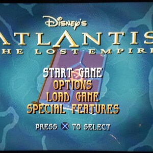 Disney Atlantis: the Lost Empire Game Complete CIB Game Jewel Case PSX ...