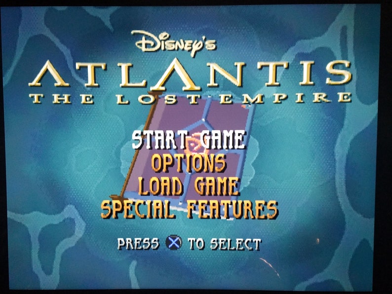 Disney Atlantis: the Lost Empire Game Complete CIB Game Jewel Case PSX ...