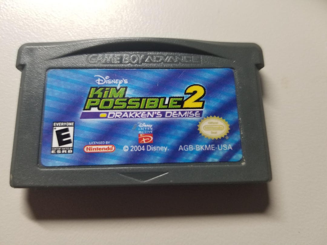 Kim Possible 2 Nintendo Game Boy Advance GBA Authentic Video Game ...