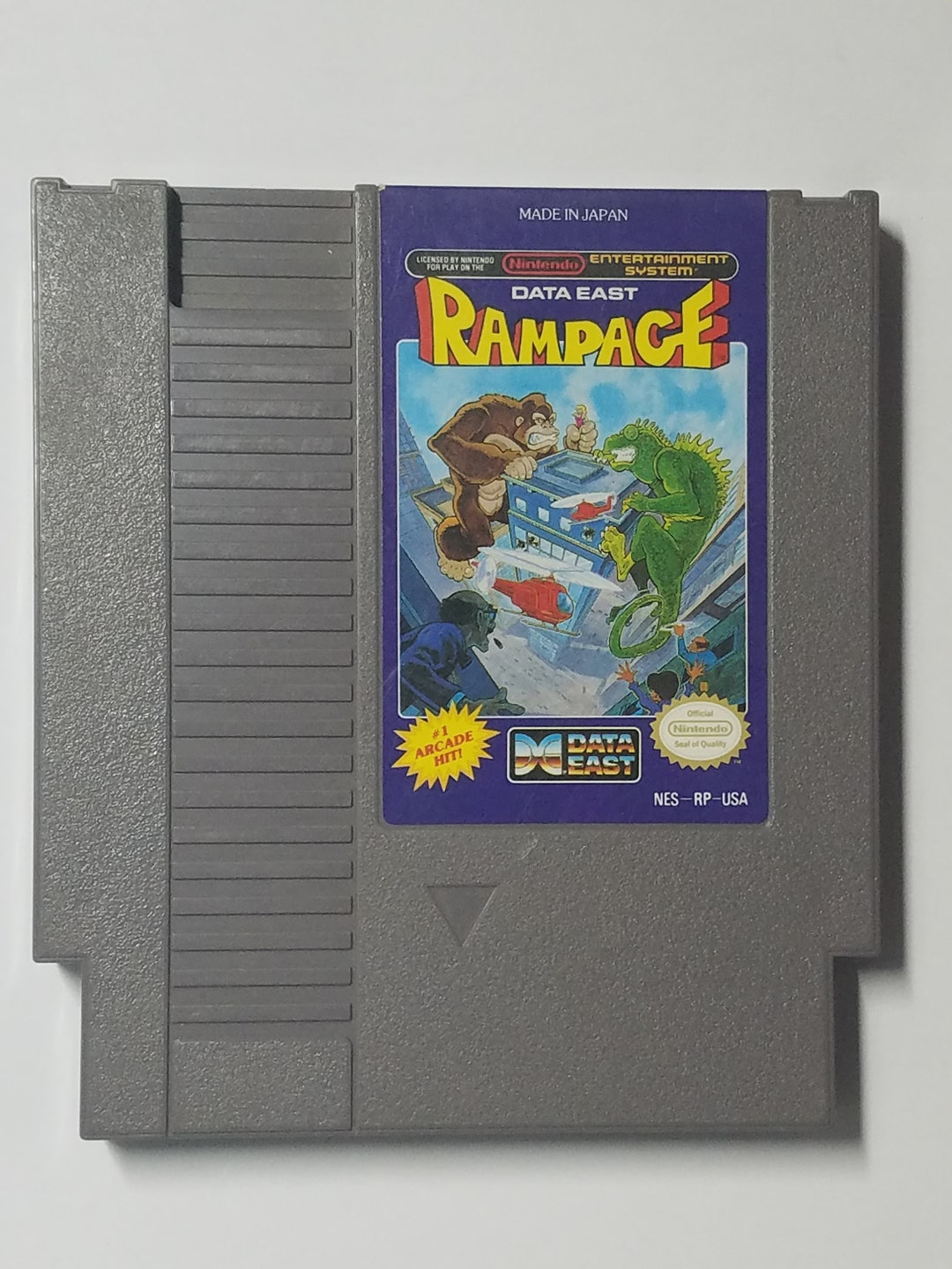 Rampage Nintendo Entertainment System NES Authentic Video Game Arcade ...