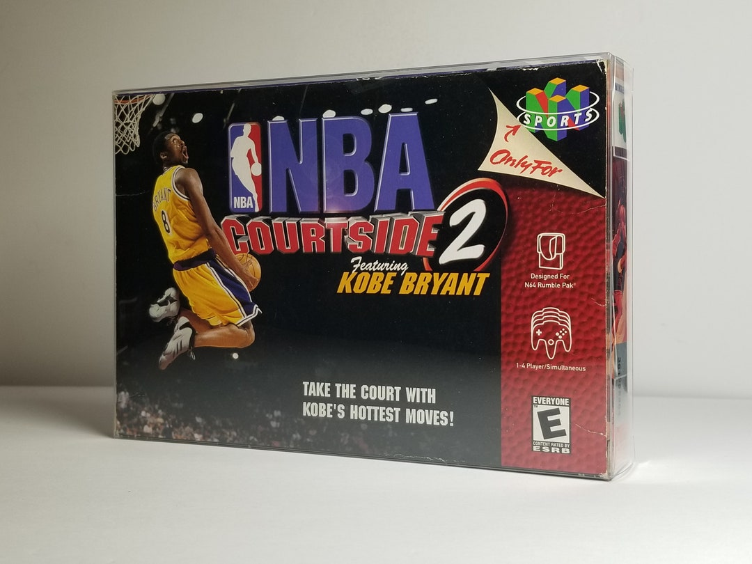NBA Courtside 2 Nintendo 64 N64 Authentic Video Game Kobe Bryant ...