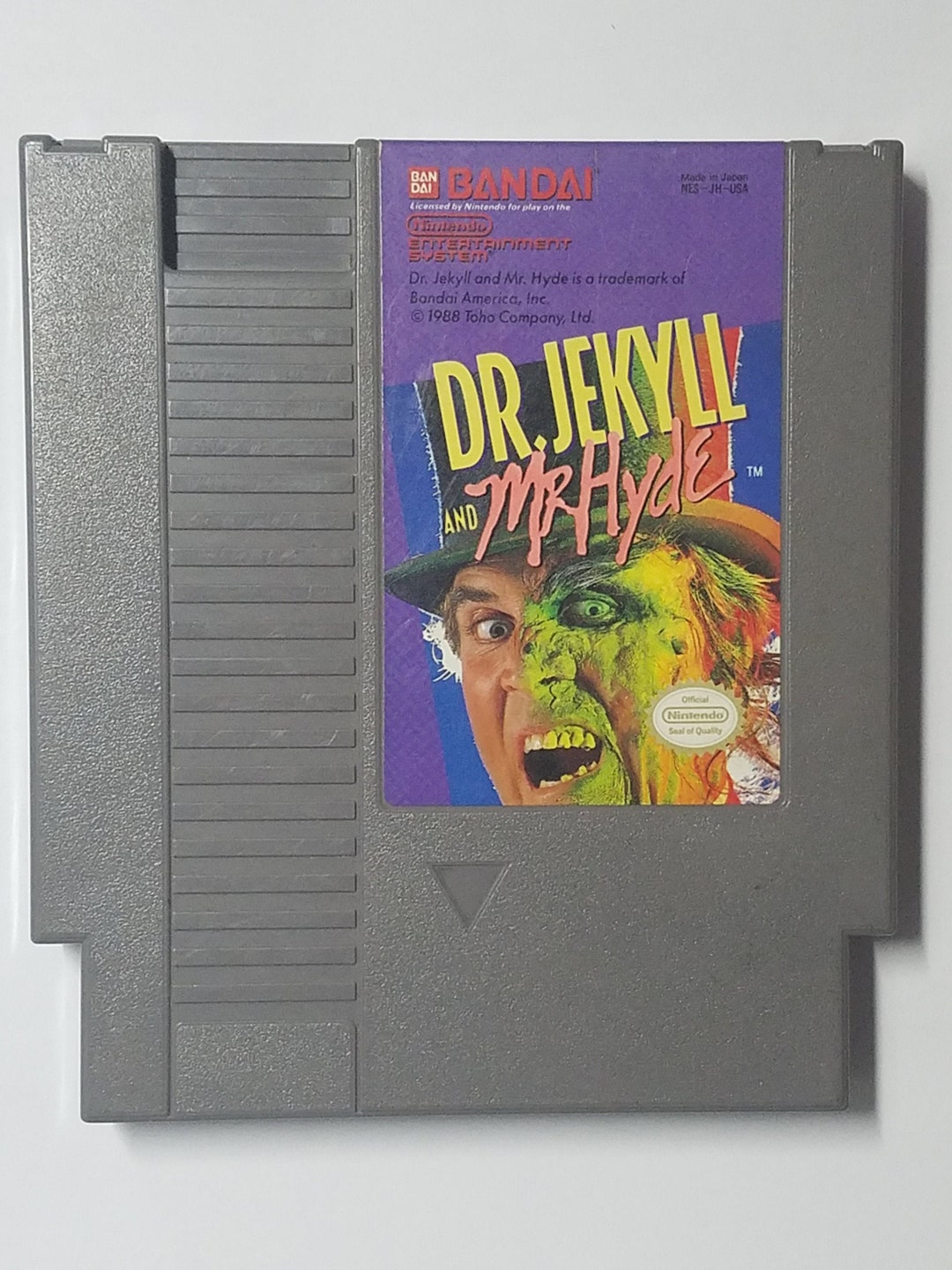 Dr. Jekyll and Mr. Hyde Nintendo Entertainment System NES Authentic ...