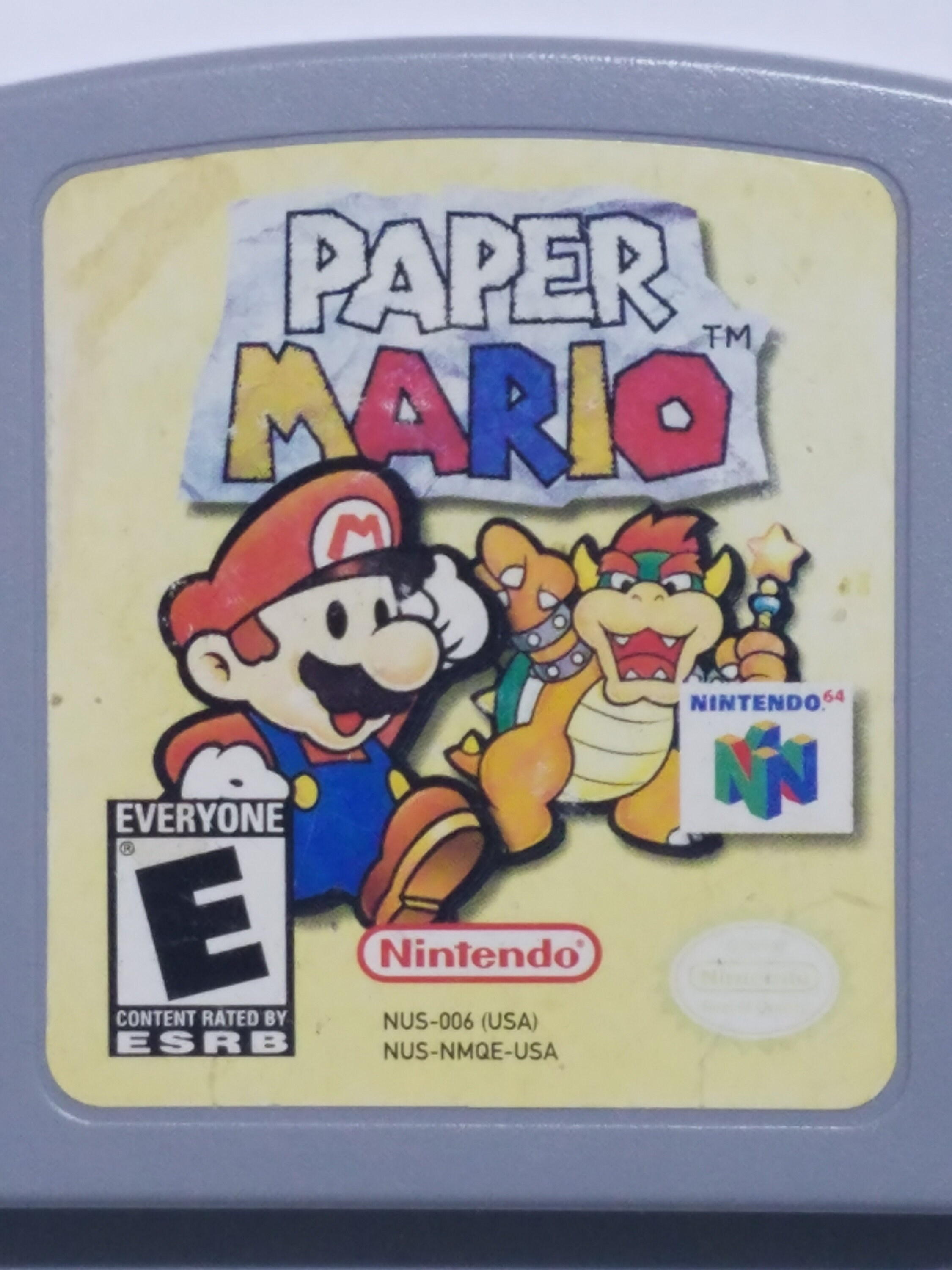 Paper Mario 64 Cartridge