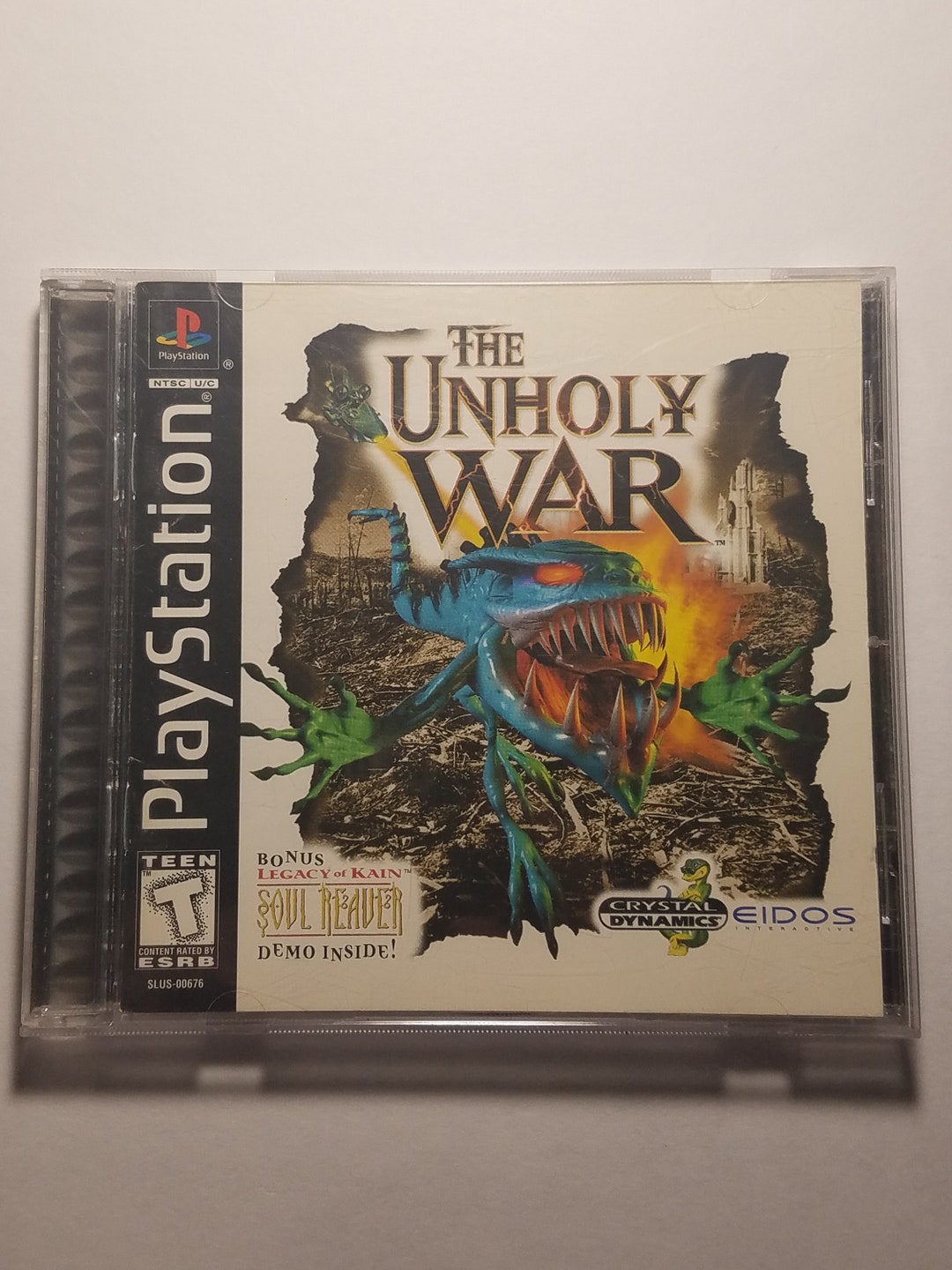 Unholy War Playstation 1 psone PSX PS1 Authentic Video - Etsy