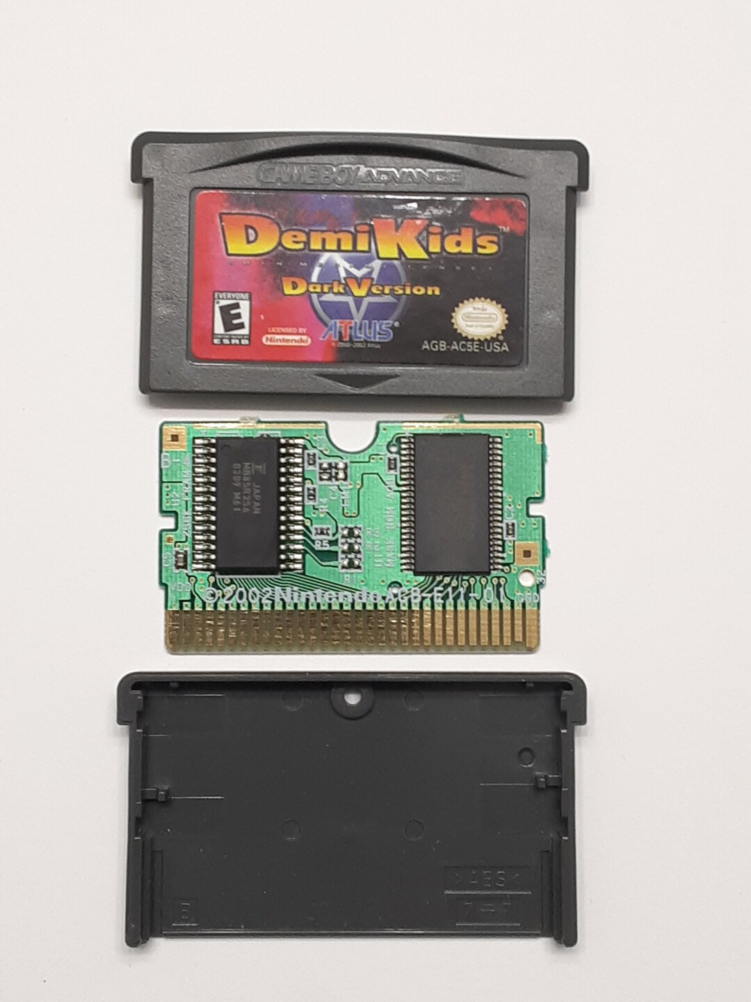 Demikids Dark Version Nintendo Game Boy Advance GBA Authentic Video ...