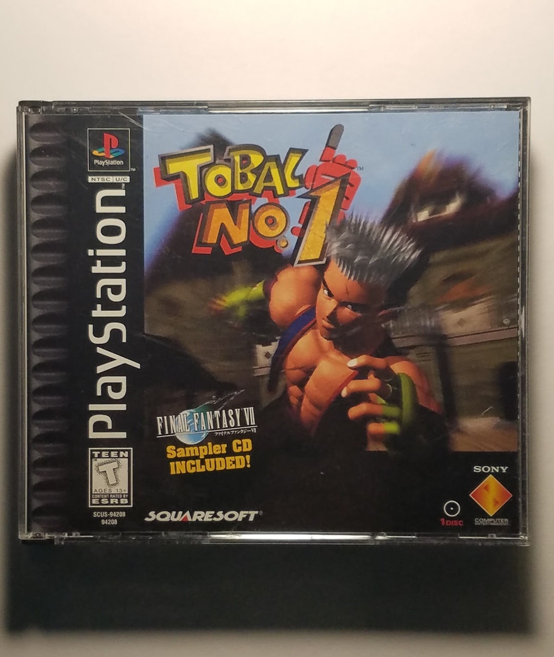 Tobal No. 1 Playstation 1 (PS1, PSX) Authentic Video Game Street ...
