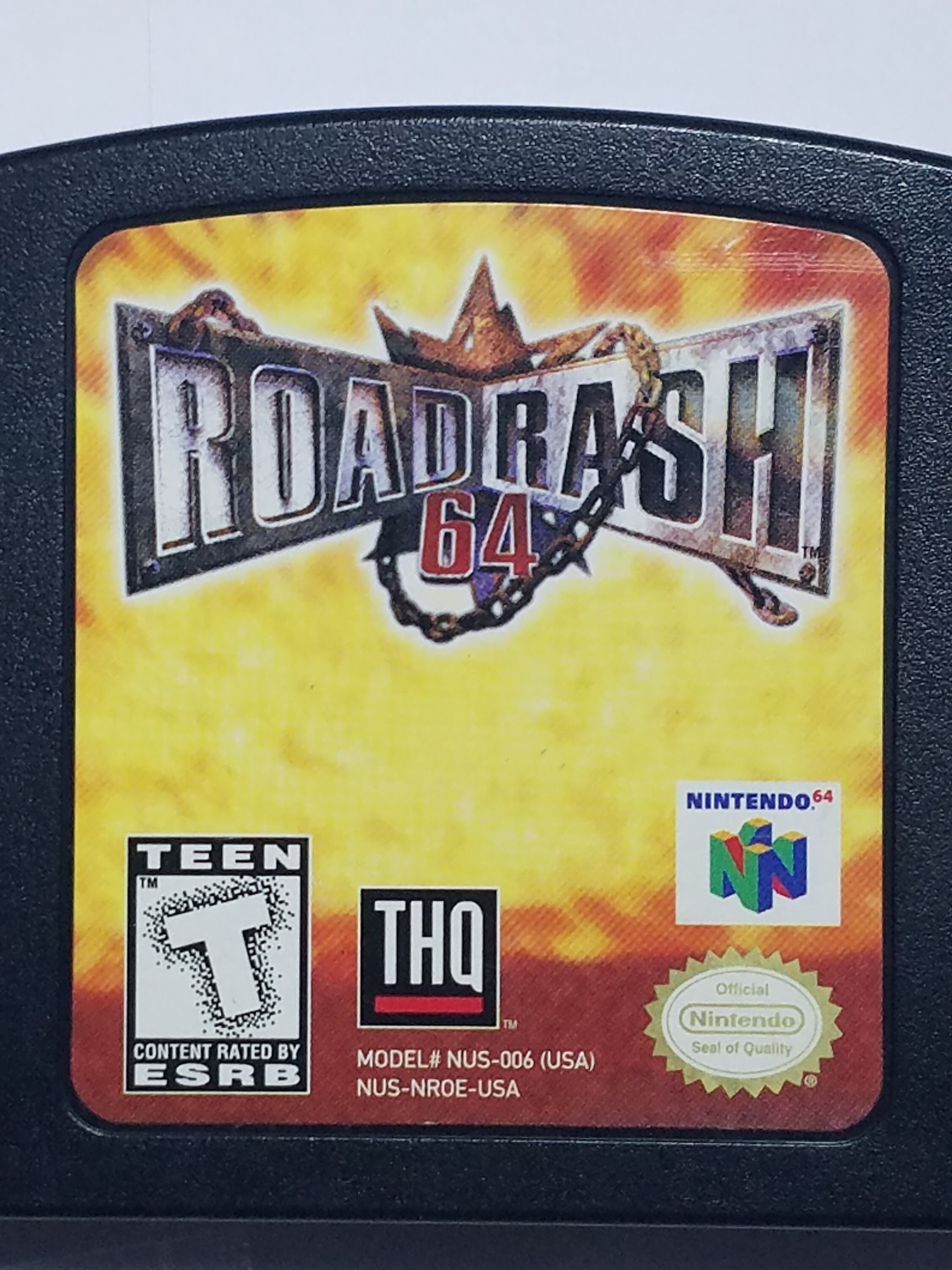 Road Rash 64 Game Nintendo 64 N64 Cartridge - Etsy