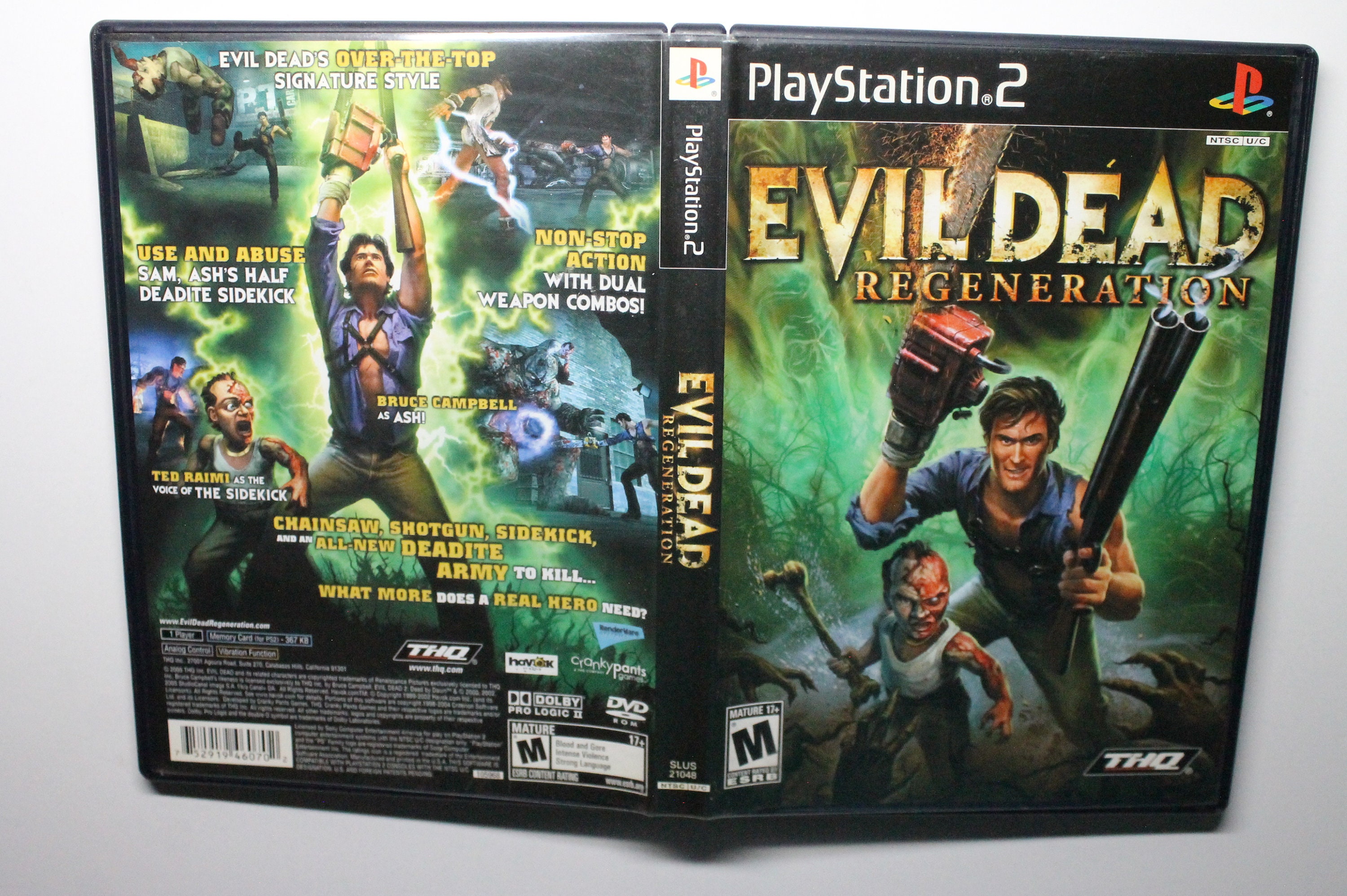 Evil Dead Regeneration Playstation 2 PS2 CIB Game Complete CIC tested and working oem authentic Etsy Italia