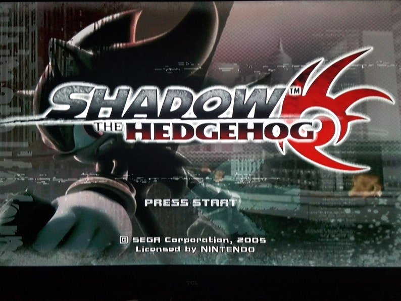 Shadow the Hedgehog Nintendo Gamecube GC Authentic Video Game Complete ...