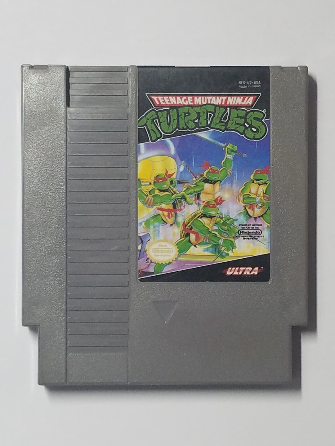 TMNT Teenage Mutant Ninja Turtles Nintendo Entertainment System NES ...