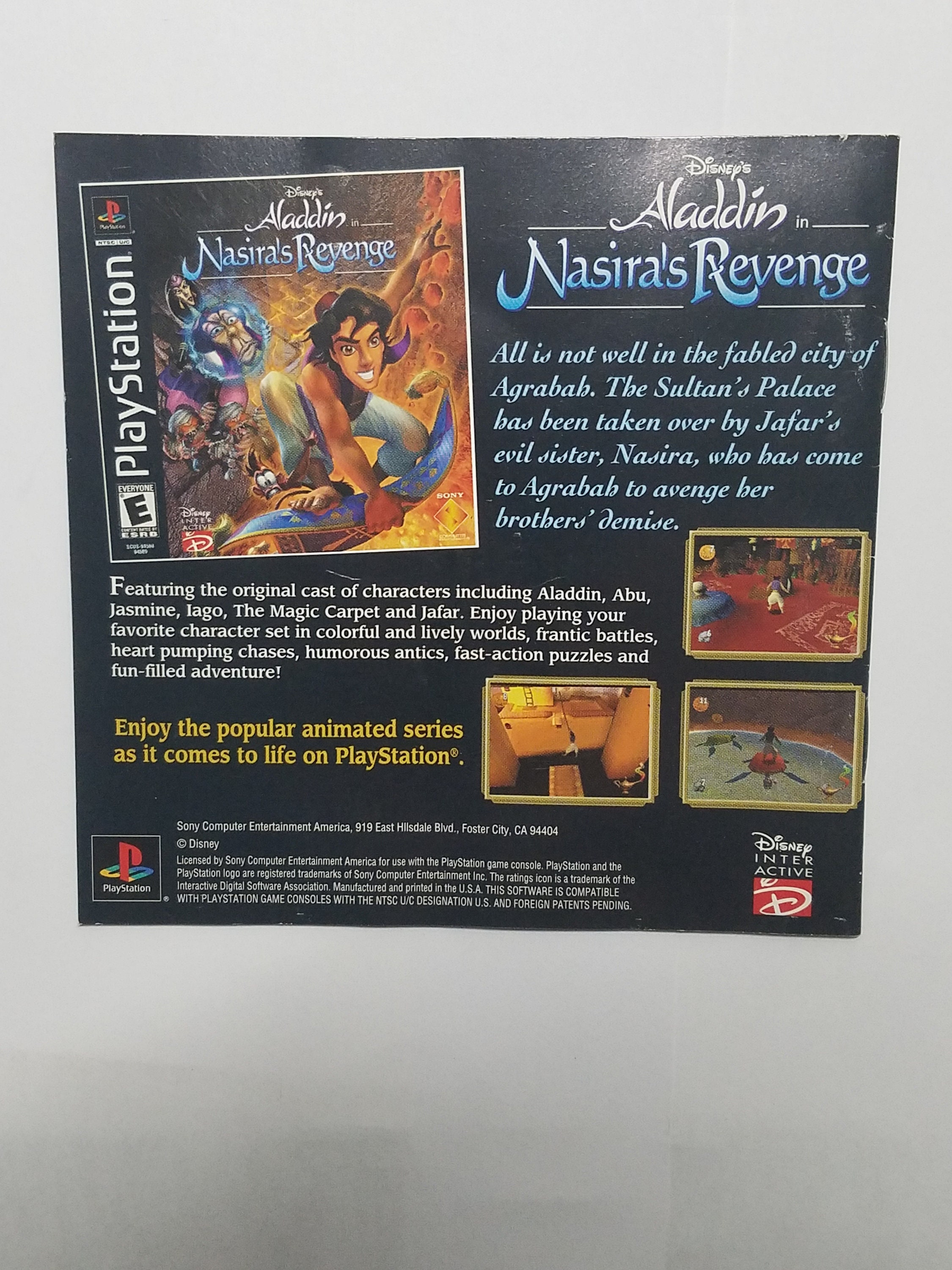 Disney Atlantis: the Lost Empire Game Complete CIB Game Jewel Case PSX ...
