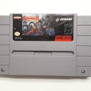 Super Castlevania IV Super Nintendo SNES Authentic Video Game Arcade ...