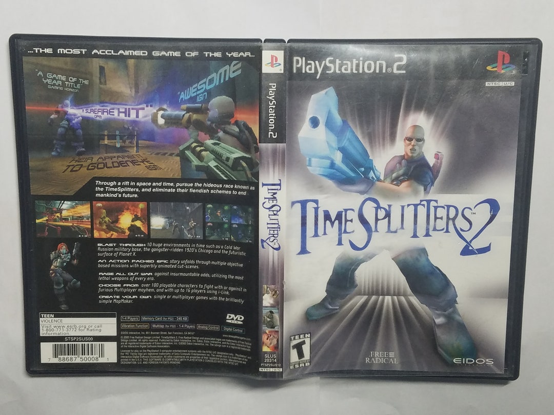 Time Splitters 2 Playstation 2 PS2 Game Complete CIB Game - Etsy