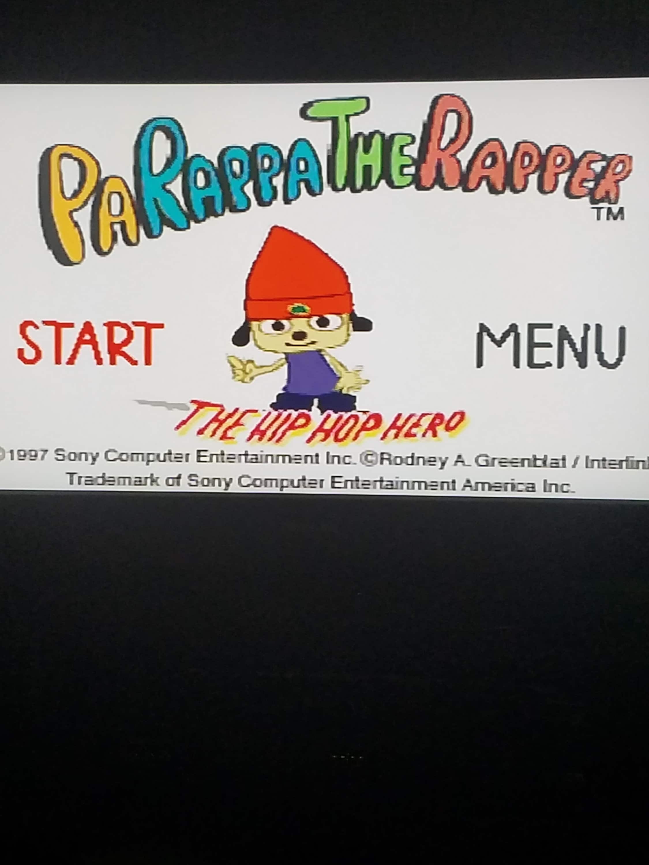 Parappa the Rapper Playstation 1 PS1, PSX Authentic Video Game Dancing ...