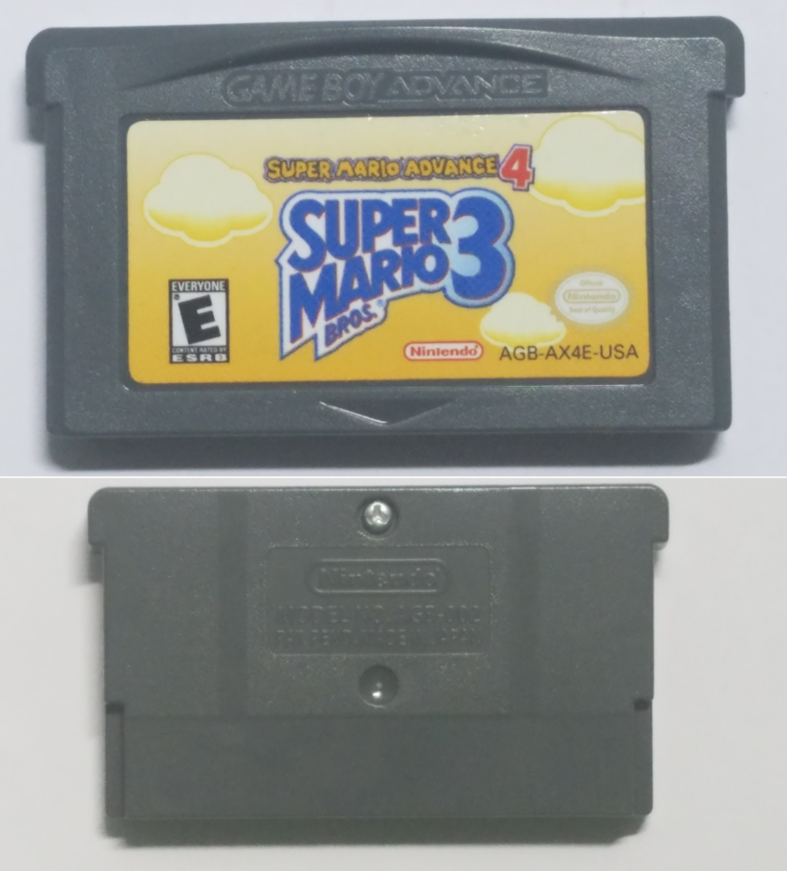 Super mario advance 4 cartridge store
