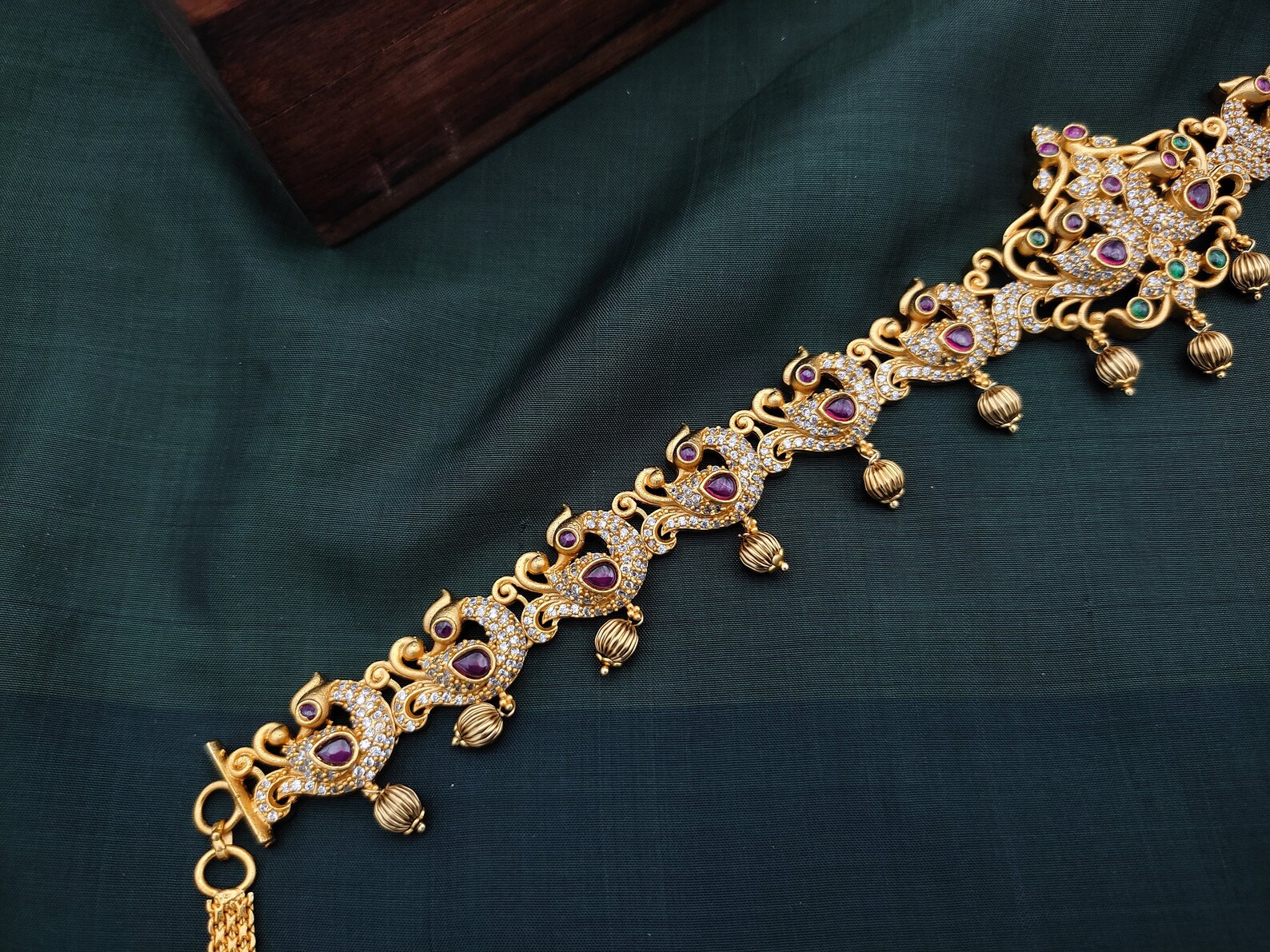 India CZ Hip Chain / Waist Belt / Belly Chain / Indian Jewelry - Etsy