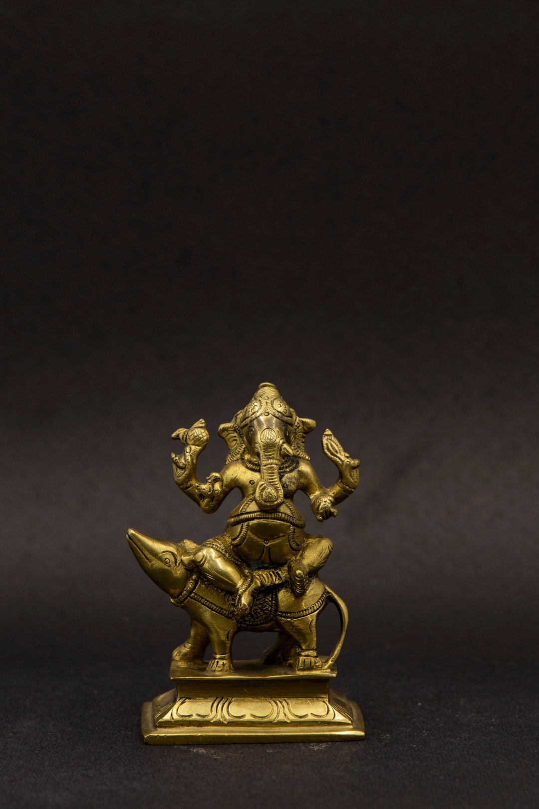 Ganesha Statue, Ganesh Statue in Brass, Ganesh Figurine, Ganesha for ...