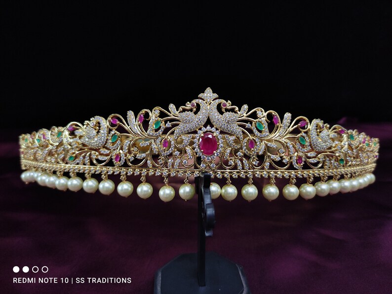 Indian Bridal Hip Belt/peacock Belly Belt/saree Challa | Etsy