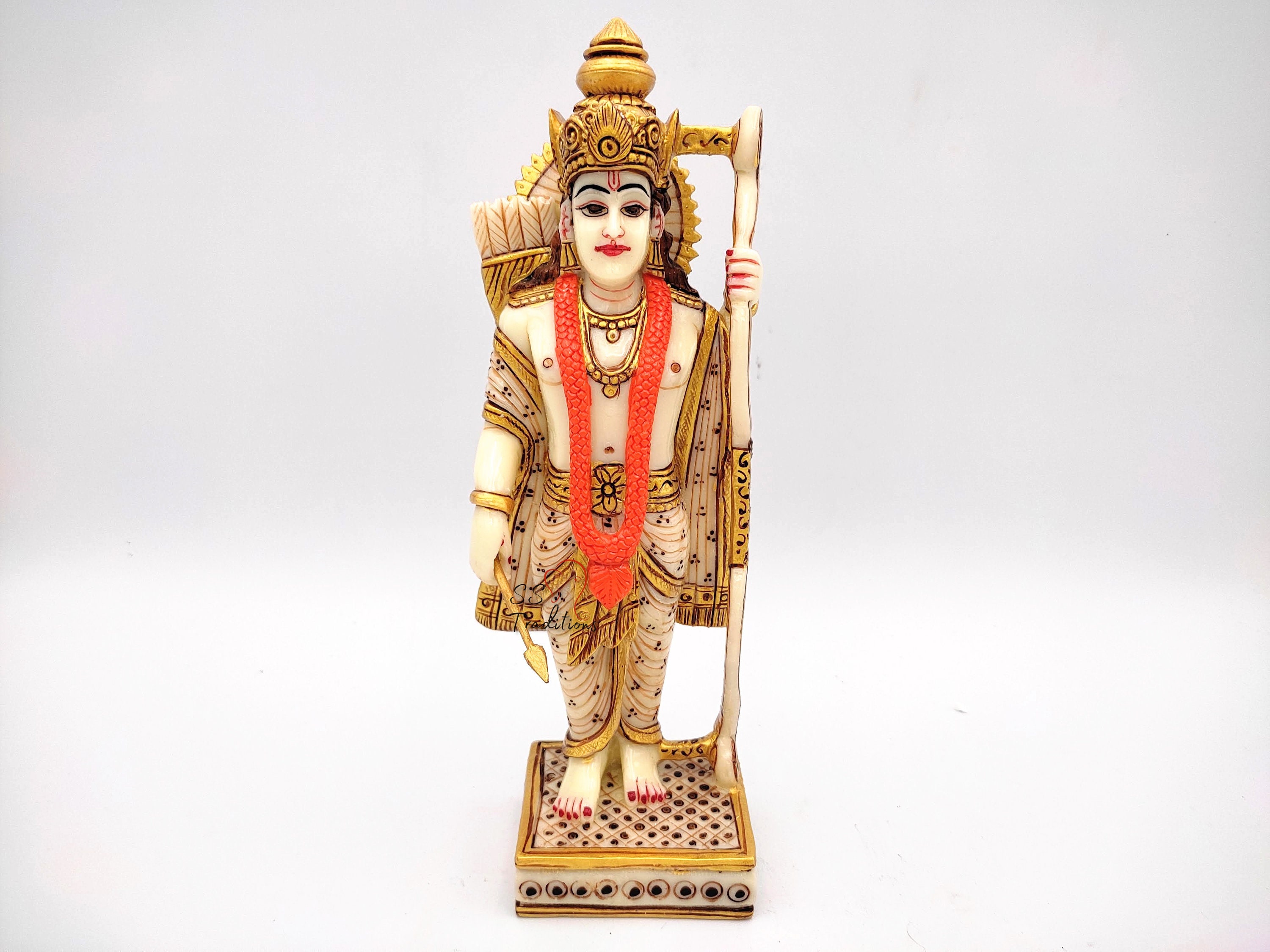 Ramdarbar Statue in Marble Big Ram Ji Family Statue Lord Rama - Etsy