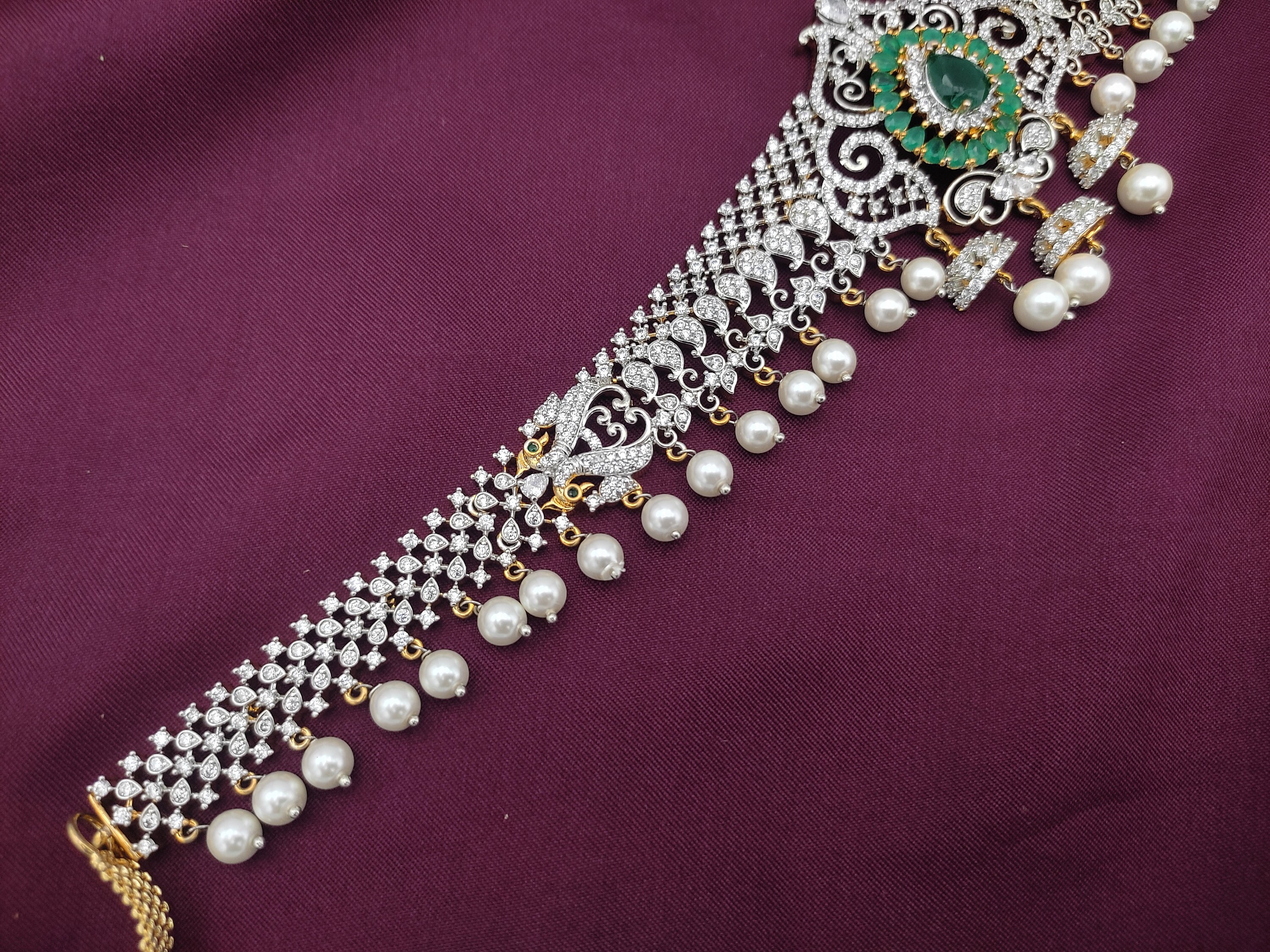 Waist Chain Kundan Belly Sari Saree Chain Indian Jewelry Jewellery ...
