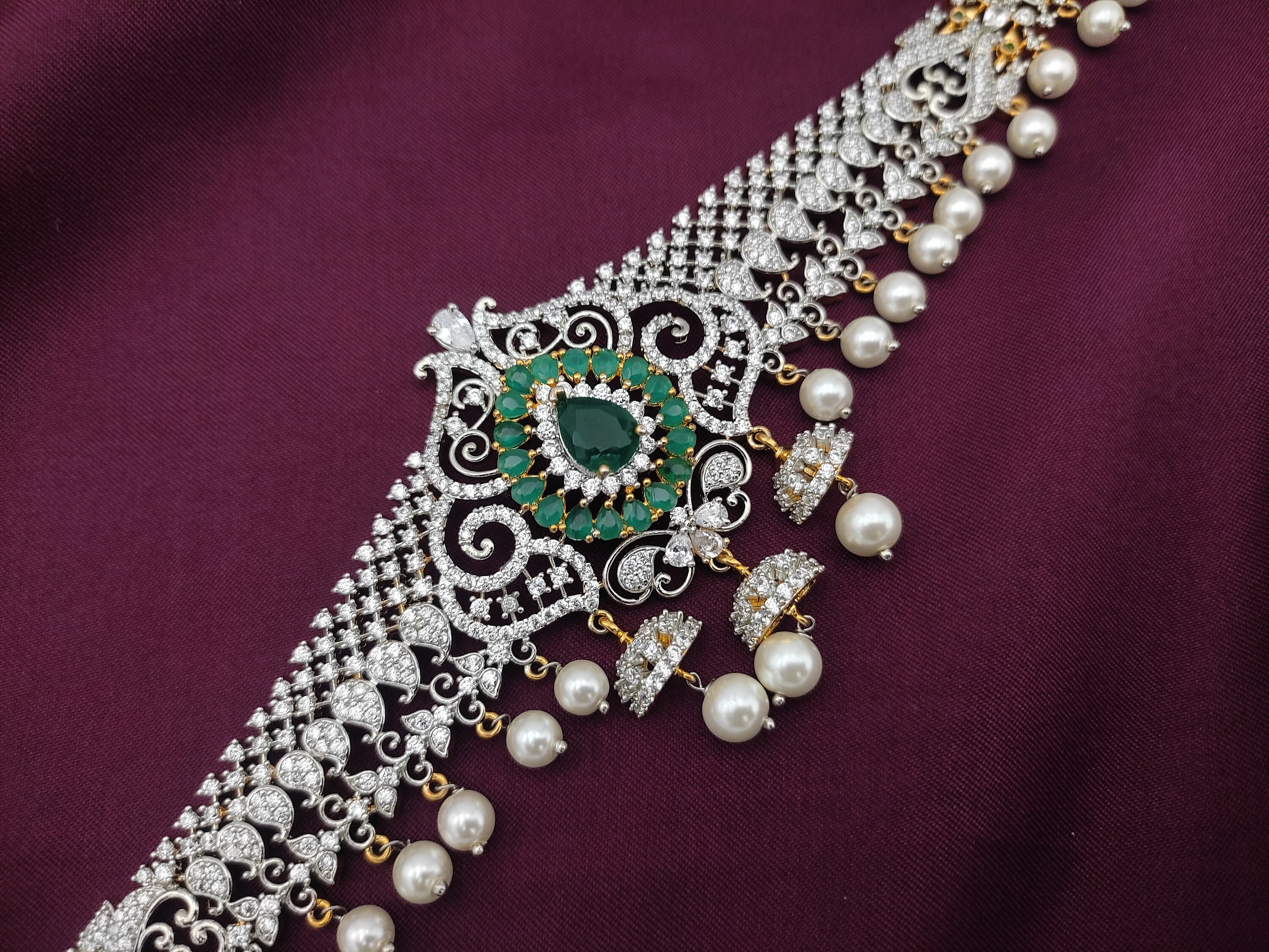 Waist Chain Kundan Belly Sari Saree Chain Indian Jewelry Jewellery ...