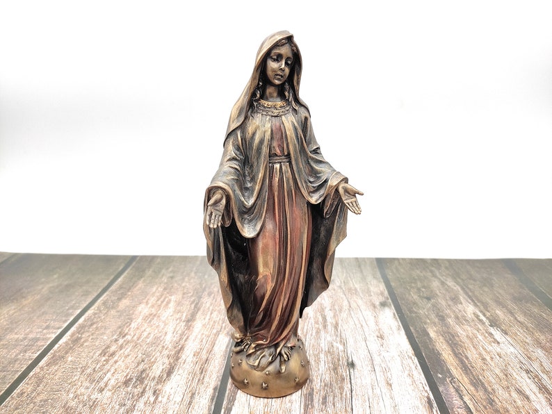 Jesus Christ Idol Jesus With Mother Mary Statue Virgin - Etsy