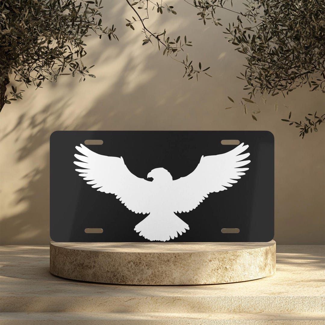 Eagle Vanity Plate, USA Plate, Custom License Plate, Front License ...