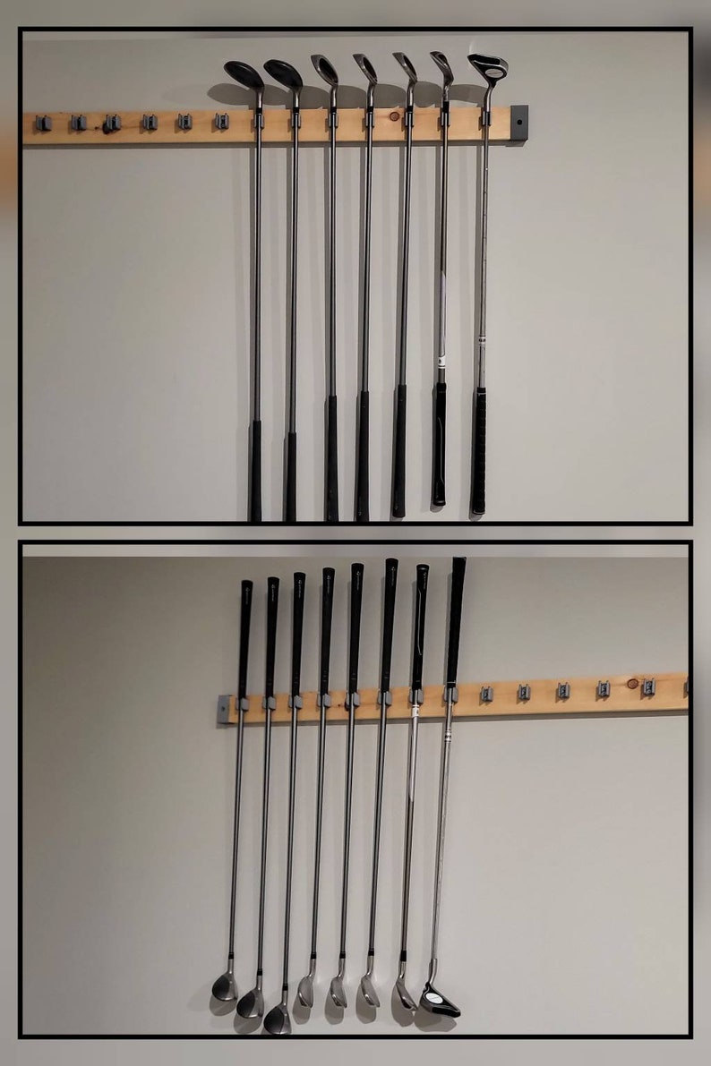 JINTECH3D Golf Club Wall Mount. Golf Club Wall Display. Golf - Etsy