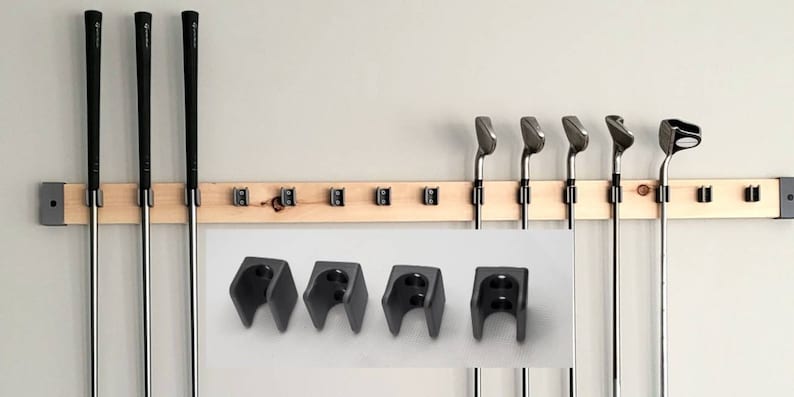 JINTECH3D Golf Club Wall Mount. Golf Club Wall Display. Golf - Etsy