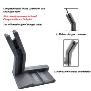JINTECH3D - Charging Stand for Shokz Openrun / Openrun PRO / Opencomme2 ...