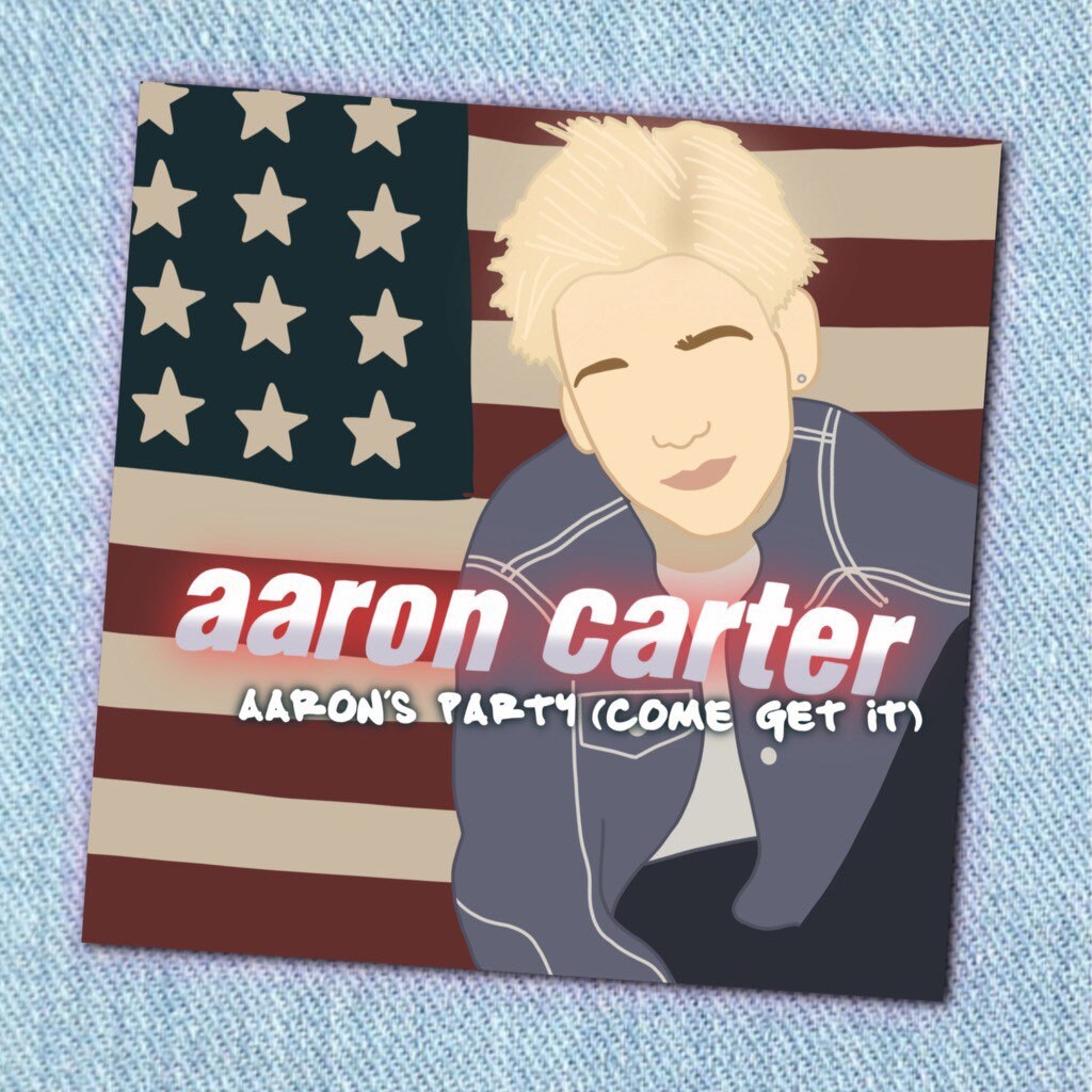 Aaron Carter Album Sticker - Etsy