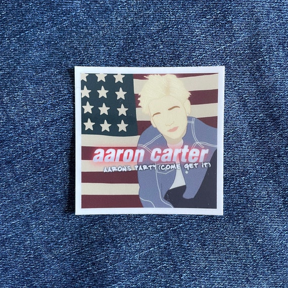 Aaron Carter Album Sticker | Etsy